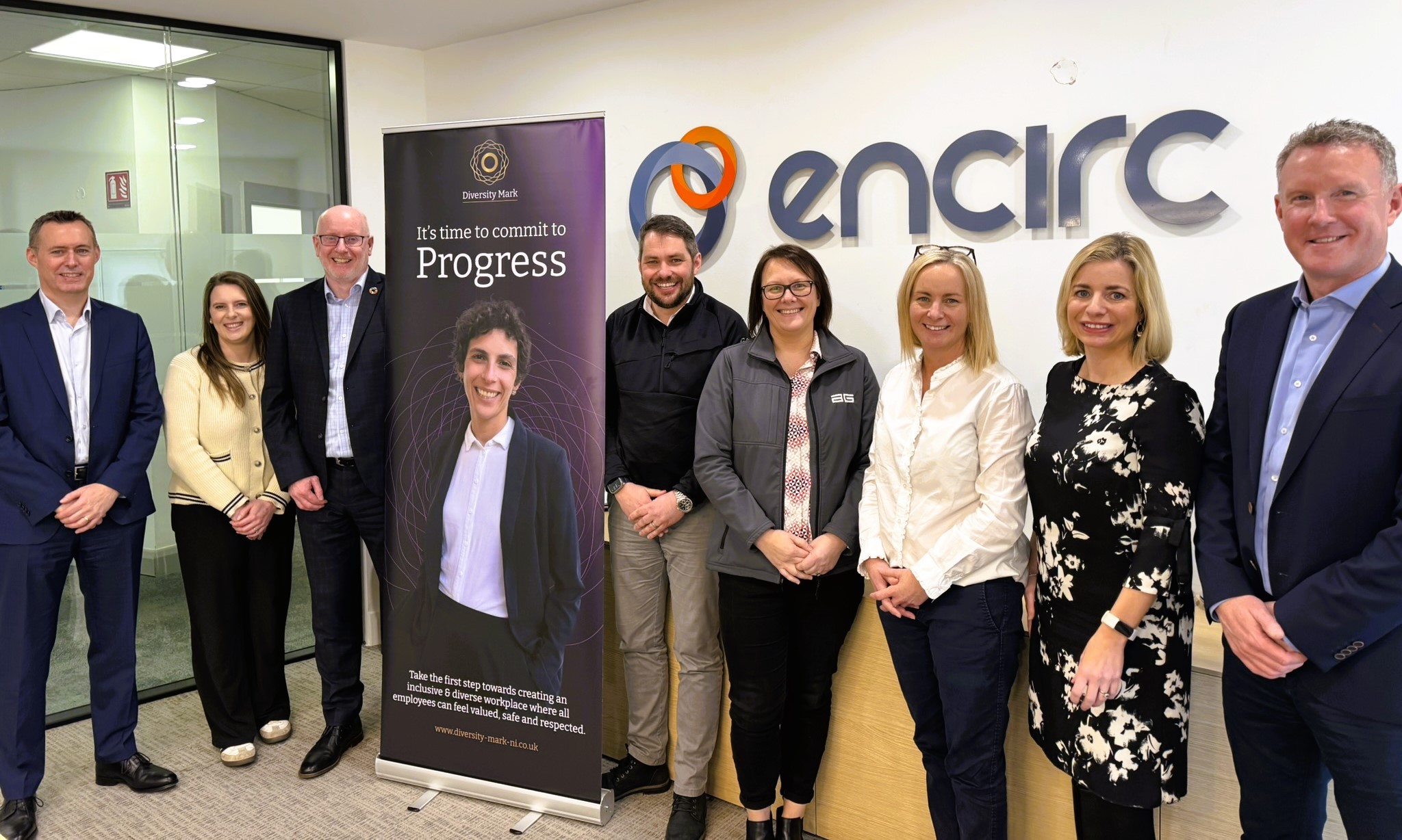 Encirc group photo - Diversity Mark